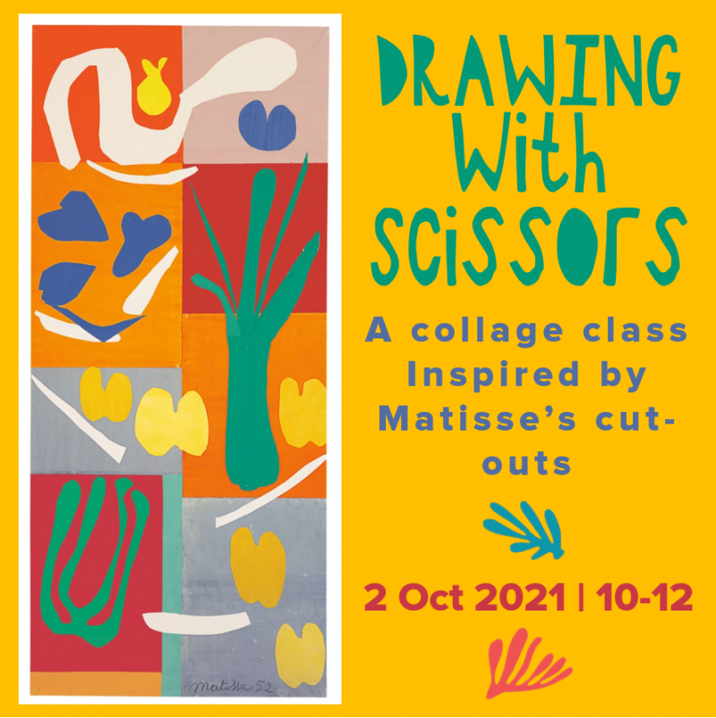 Drawing with Scissors: A Collage Class Inspired by Matisse’s Cut-Outs ...